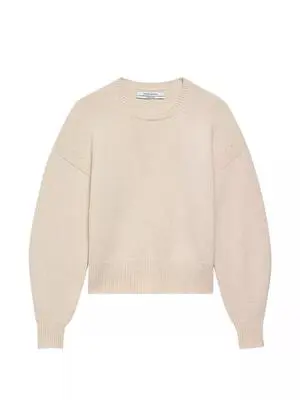 Another Tomorrow Cashmere Knit Sweater - Neutrals