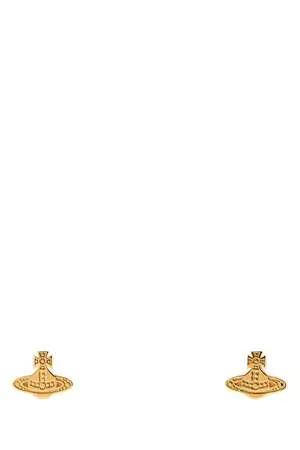 VIVIENNE WESTWOOD Vivienne Westwood Women Gold Metal Marinetta Earrings