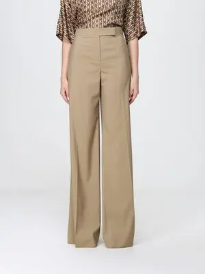 Max Mara Max Mara Camel Tailored Wide Leg Pants Brown