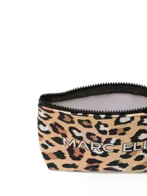 MARC ELLIS Buby Leopard Print Clutch Bag