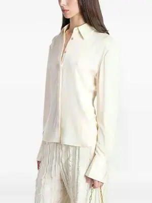 Cult Gaia Cynara" Button-up Long-sleeved Shirt