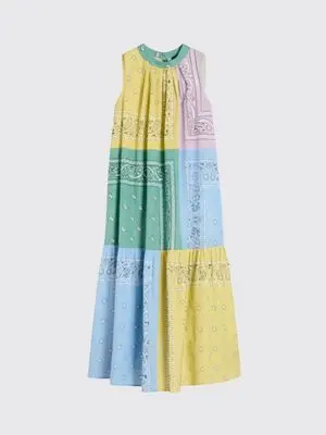 Max Mara Printed Cotton Dress - Multicolor