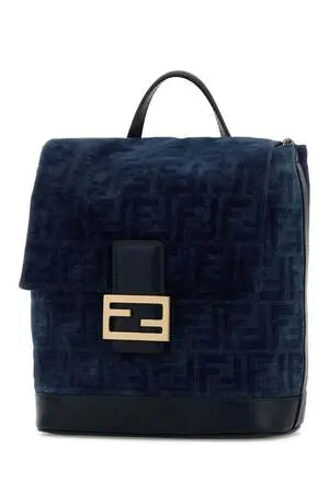 Fendi Velvet Backpack