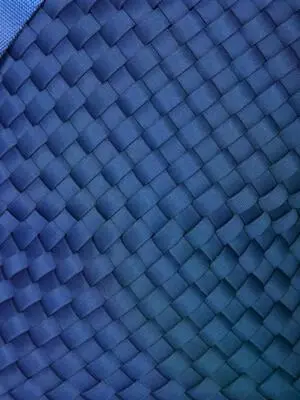 NAGHEDI Small St Barths Woven Tote Bag - Blue