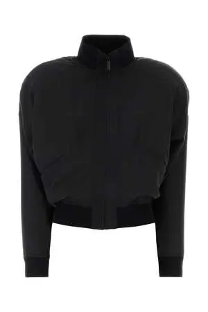 Gucci Silk Bomber Jacket - Black