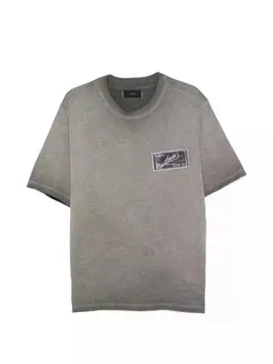 Amiri Faded Logo-patch Cotton T-shirt