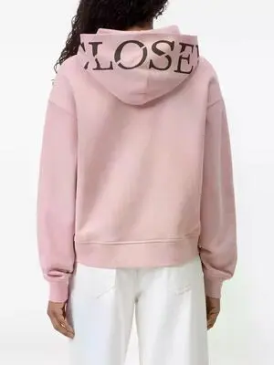 Closed Logo Print Cotton Hoodie
