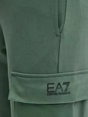 EA7 Logo-print Cargo Pants