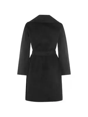 Max Mara Belted Shawl-lapel Coat