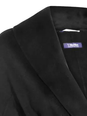 Max Mara Belted Shawl-lapel Coat