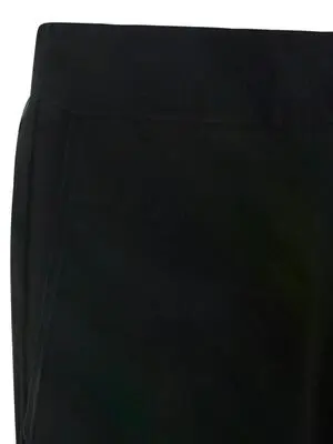 Max Mara Navy Blue Wide-leg Trousers - Black