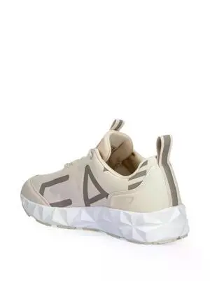 EA7 Logo-print Panelled Sneakers