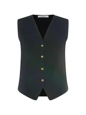 Max Mara V-neck Button-up Gilet