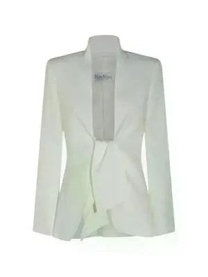 Max Mara Collarless Blazer
