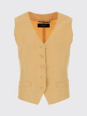 MAX MARA Weekend Max Mara Waistcoat Woman Cream
