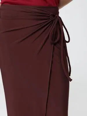 Max Mara Wrap Skirt With Tie Detail
