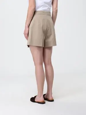 Max Mara Tailored Pleated Shorts - Brown