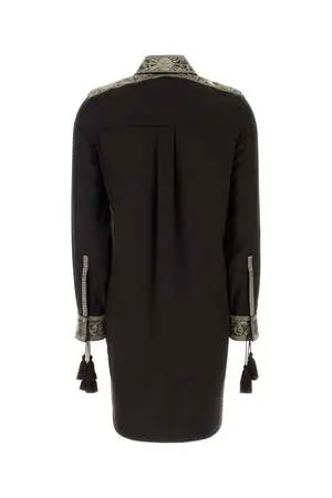 Burberry Silk Shirt Dress