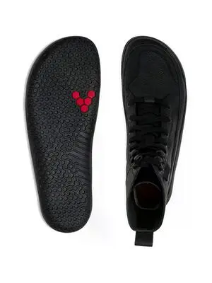 VIVOBAREFOOT Gobi Grained Lace-up Boots
