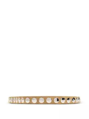 IRO PARIS Stud-embellished Suede Belt