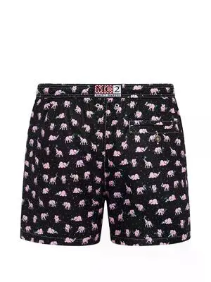 MC2 SAINT BARTH Elephant-print Swim Shorts