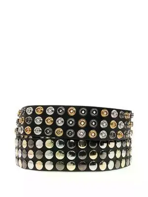 IRO PARIS Stud-embellished Leather Belt