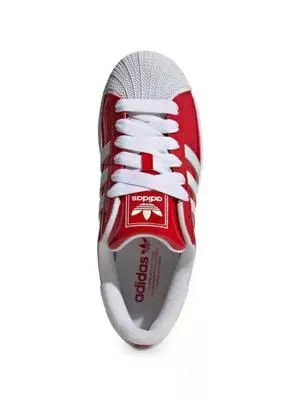 Adidas Superstar Ii Leather Sneakers - Red