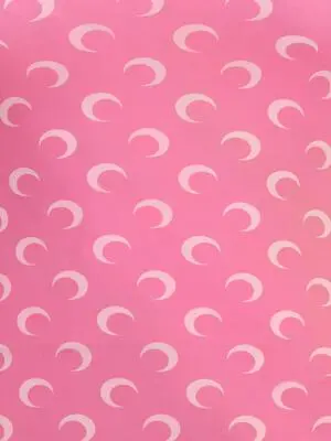 MARINE SERRE Moon Print Long Sleeve Top