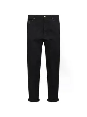 Brunello Cucinelli Solomeo Crest Jeans - Black