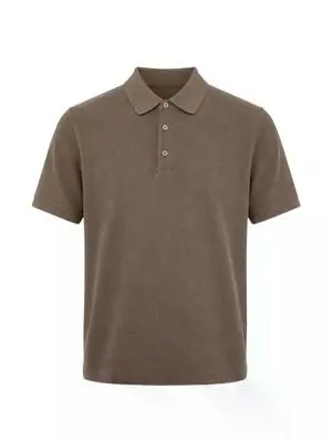 DIKTAT Short-sleeve Polo Shirt - Brown