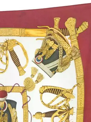 Hermès 1985 Grand Uniforme Silk Scarf
