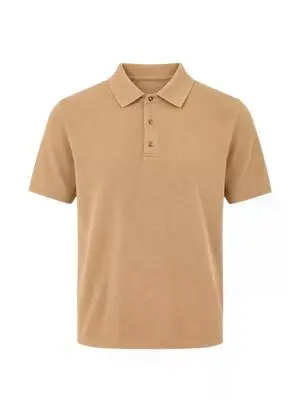 DIKTAT Short-sleeve Polo Shirt - Neutrals
