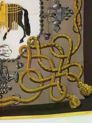 Hermès 1966 Palefroi Silk Scarf