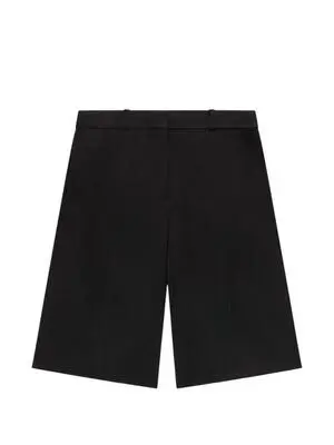 Another Tomorrow Belted Shorts For Women