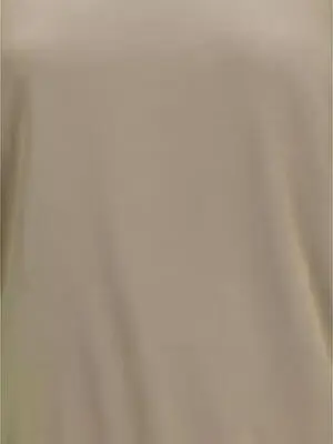 Brunello Cucinelli Short-sleeve Metallic Knit Sweater