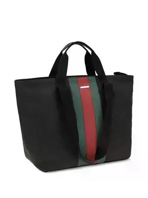 Gucci Positano Web Stripe Tote Bag