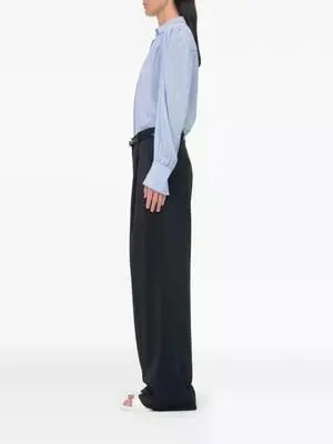 Another Tomorrow Gathered Georgette Blouse