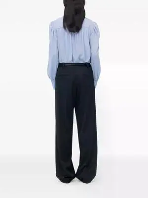 Another Tomorrow Gathered Georgette Blouse
