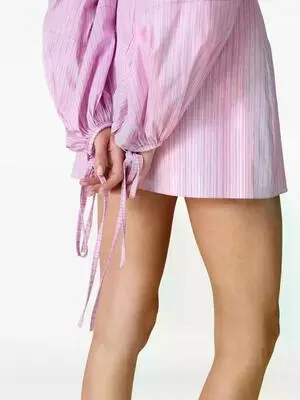 PNK Striped Wrap Dress