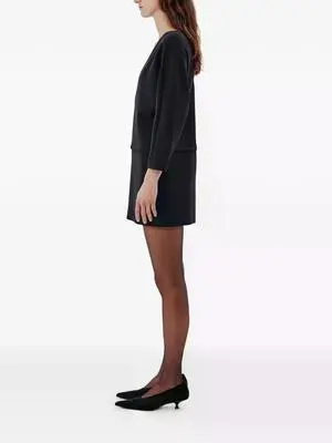 Another Tomorrow Dolman Sleeve Drop Waist Dress