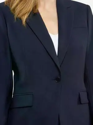 Another Tomorrow Single-button Blazer