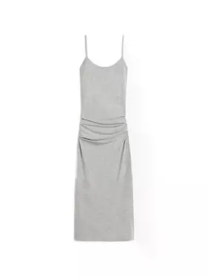 TOTEME Mélange Slip Midi Dress