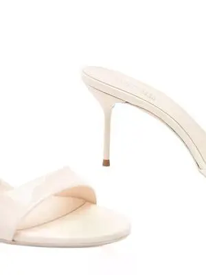 Paris Texas Lidia Leather Mules