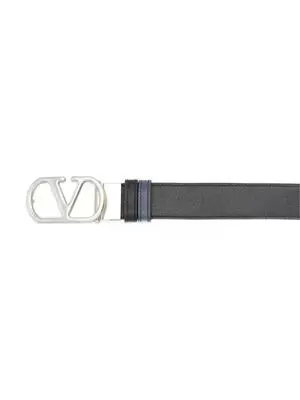 Valentino Garavani Logo Buckle Reversible Belt