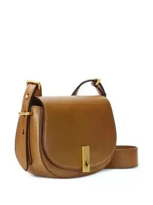 Polo Ralph Lauren Smooth Grain Leather Crossbody Bag