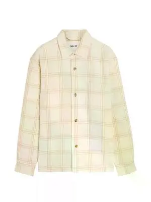 Nn07 Checked Shirt - Neutrals