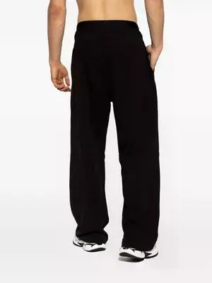 DIESEL® Cotton Sweat Trousers With Logo Waistband