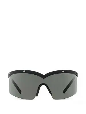 Mcm Geometric Stud Shield Sunglasses