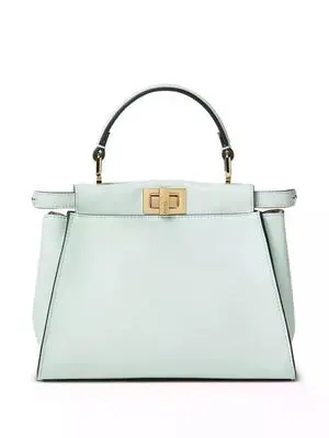 Fendi Peekaboo Leather Shoulder Bag