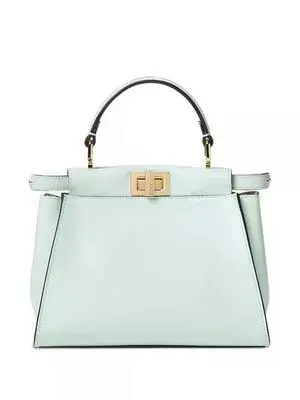 Fendi Peekaboo Leather Shoulder Bag